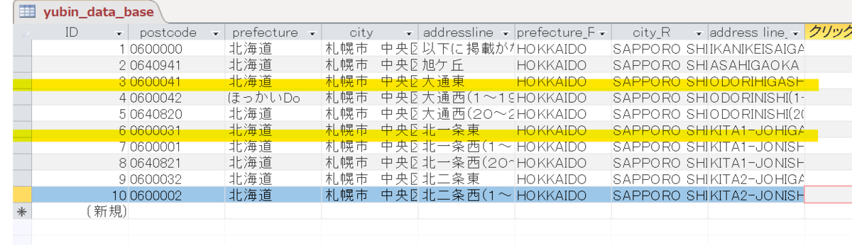 AccessVBA_ADOの利用_レコード操作その8【Recordset】【Filter】レコードの抽出 - たま氏の覚え書き