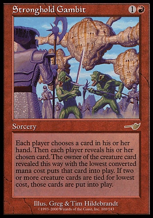 【MTG高騰】赤のショーテルこと 要塞の計略/Stronghold Gambit 急上昇 リアニで採用され始めた別館の大長も - デブガラク ...