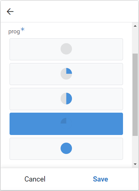 パーセントと進捗表示（Percent、Progress） - AppSheetMemo