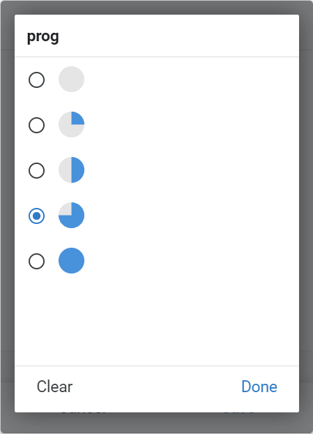 パーセントと進捗表示（Percent、Progress） - AppSheetMemo