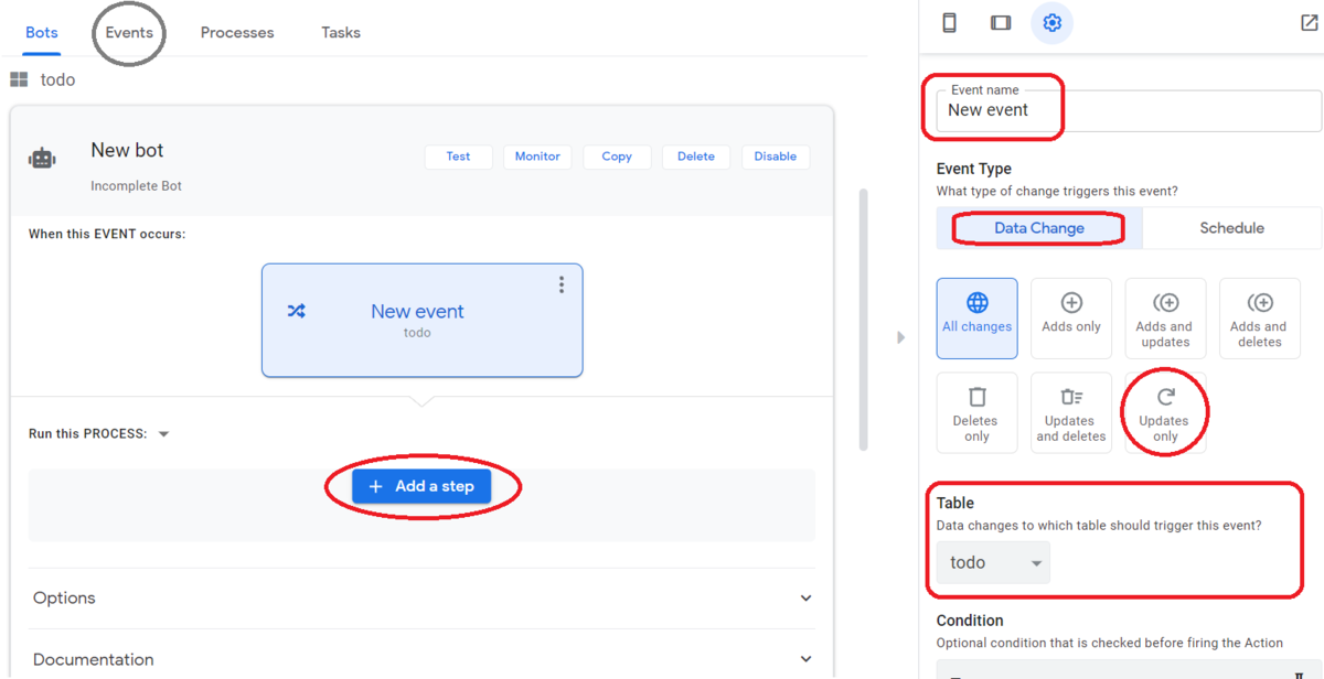 TODOアプリを作る - AppSheetMemo