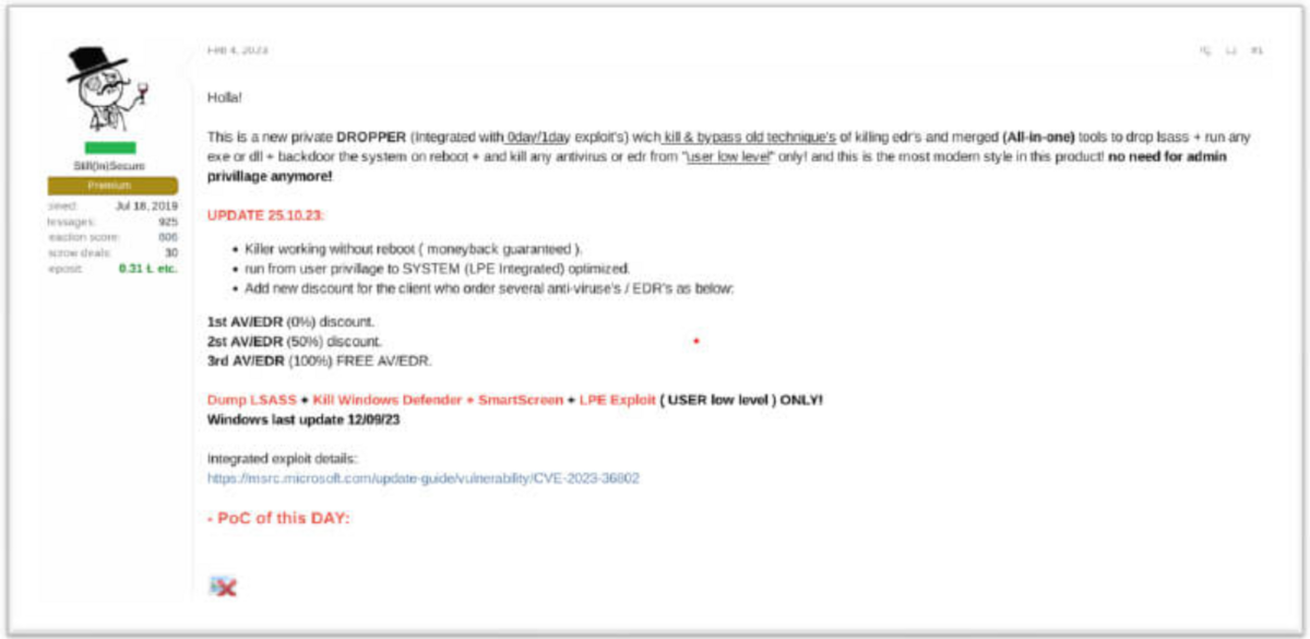 RASPBERRY ROBIN KEEPS RIDING THE WAVE OF ENDLESS 1-DAYS - TT Security Tools
