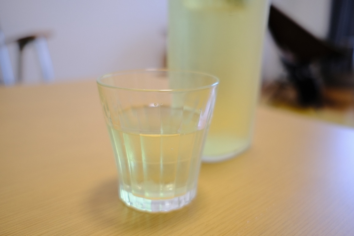 冷茶始めました。 - 裏庭