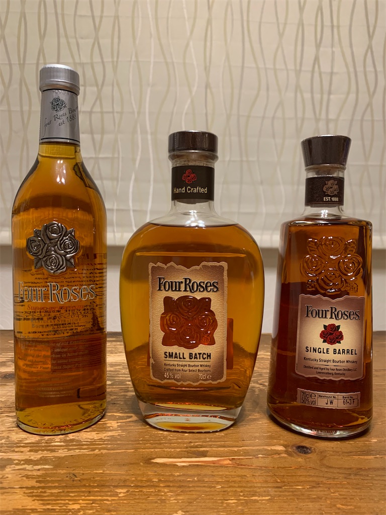 Four Roses Super premium,SMALL BATCH,SINGLE BARREL - たんたぬたっきーの日常