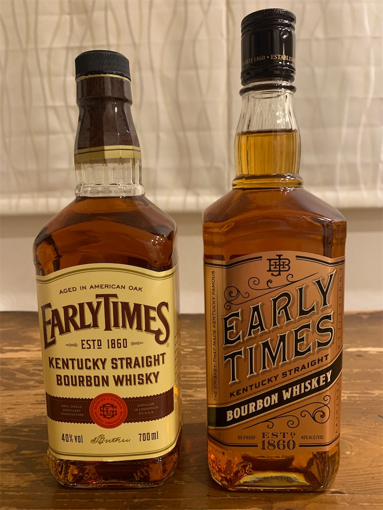 EARLY TIMES YELLOW LABEL, GOLD LABEL - たんたぬたっきーの日常