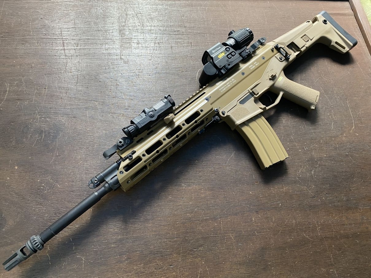 【レビュー】WE-Tech MSK ACRガスブローバックライフルです！ - せんばやまのたぬきちのブログ