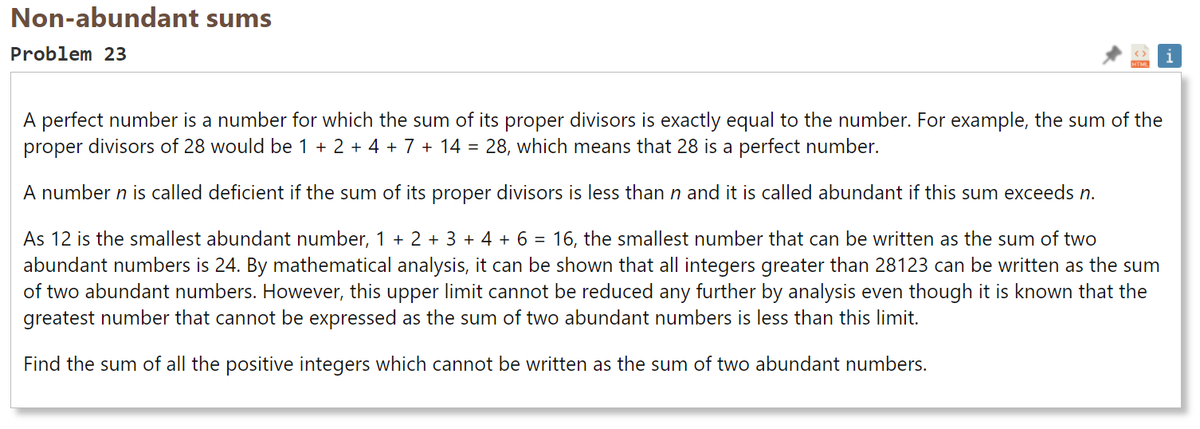 Project Euler -Problem 21~30- - プログラミングの備忘録