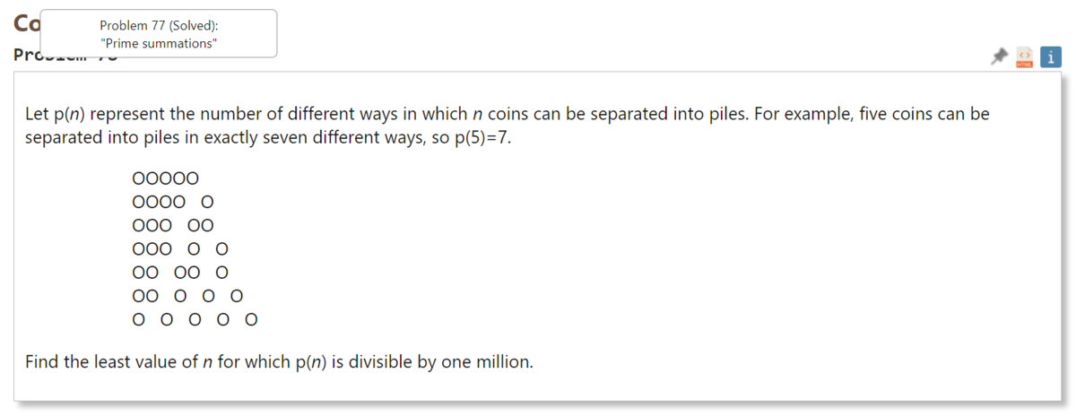 Project Euler -Problem 71~80- - プログラミングの備忘録