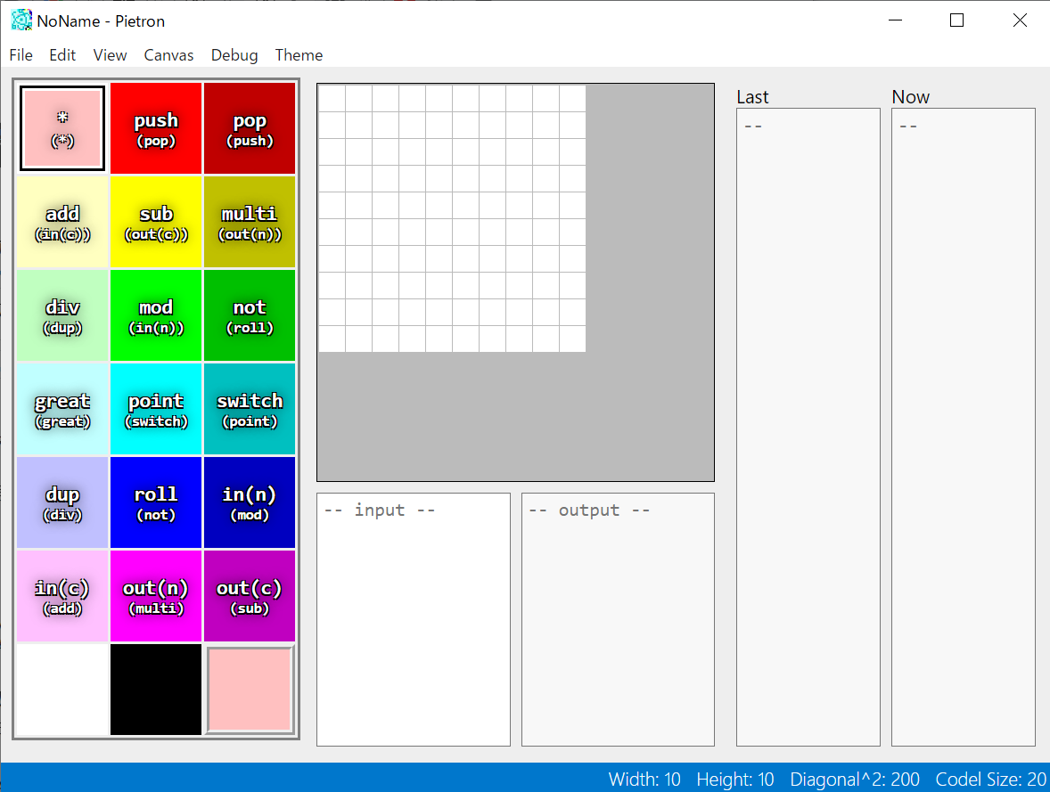 プログラミング言語「Piet」を触ってみる - プログラミングの備忘録