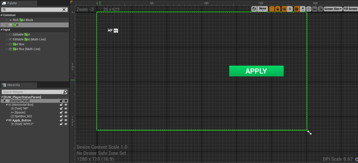 Engine Subsystemを使ってEditor Utility Widgetへの入力を反映する - アンリアル日記