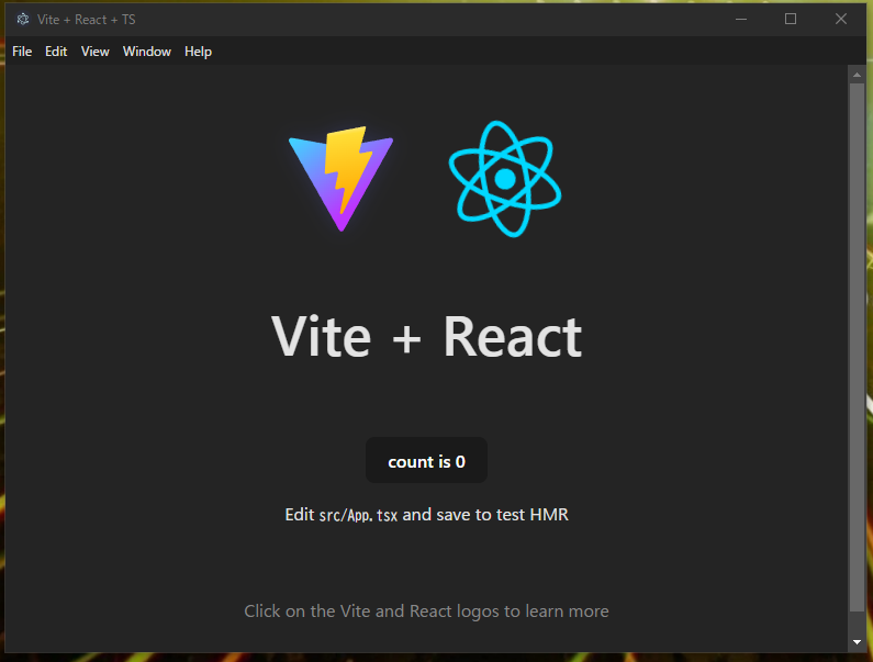 React+viteとelectronでデスクトップアプリっぽいものを作りたい① - 限界エンジニアの備忘録