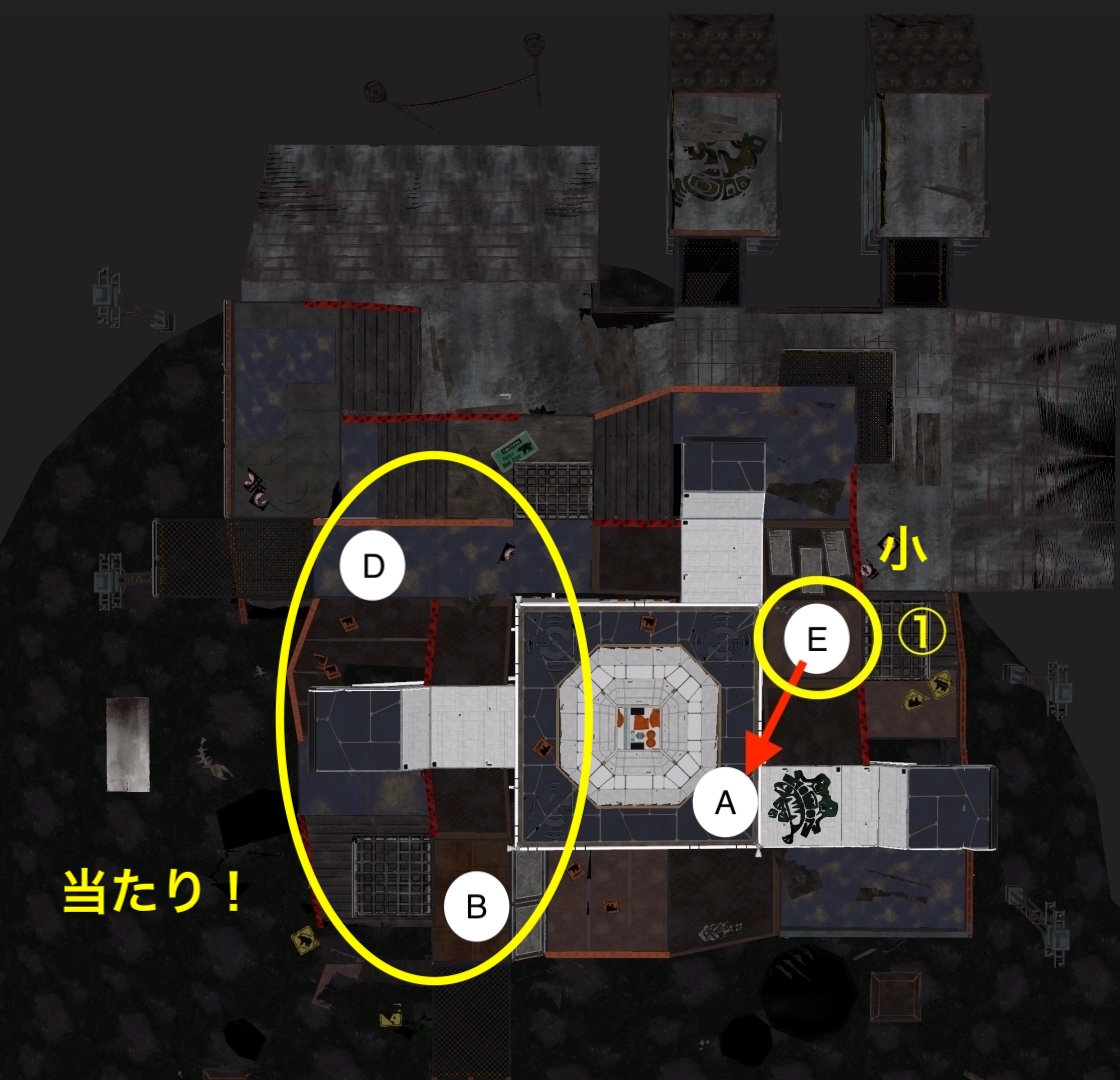 カンケツセンを画像1枚で攻略する 〜ポラリス編〜 - カニの鮭＆ガチマ上達へのノート