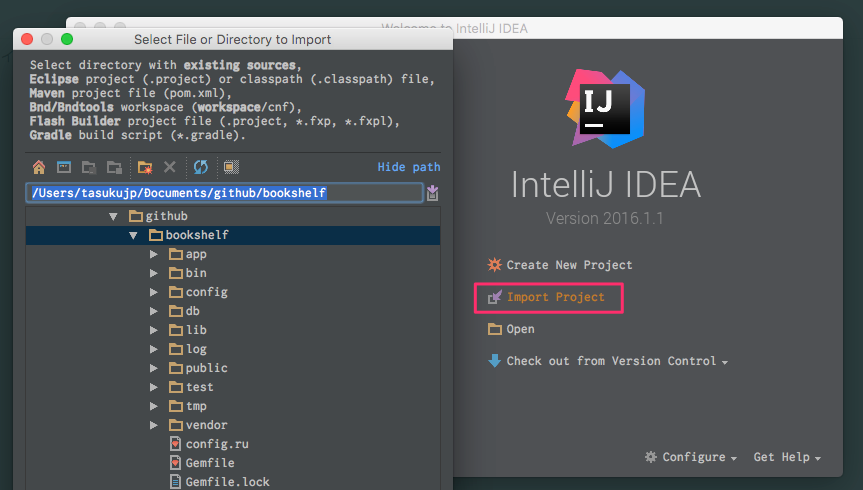 IntelliJ IDEAでRuby on Railsプロジェクト開発 - TASK NOTES