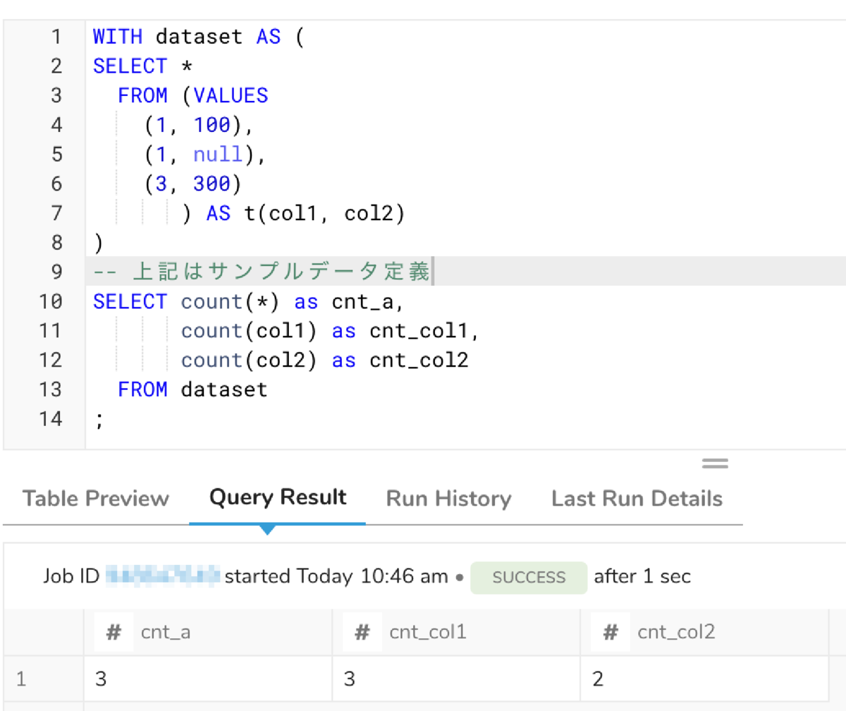 条件に合致するレコード数を求めるには - Treasure Data - Support Engineering Team blog
