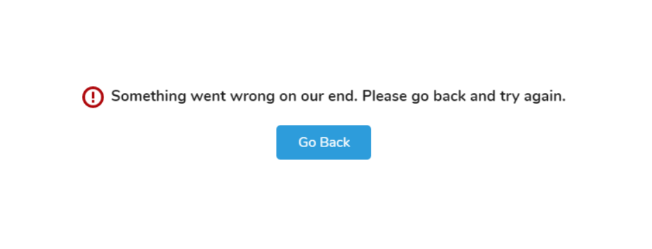 Something went wrong on our end エラーが発生したときに - Treasure Data - Support ...