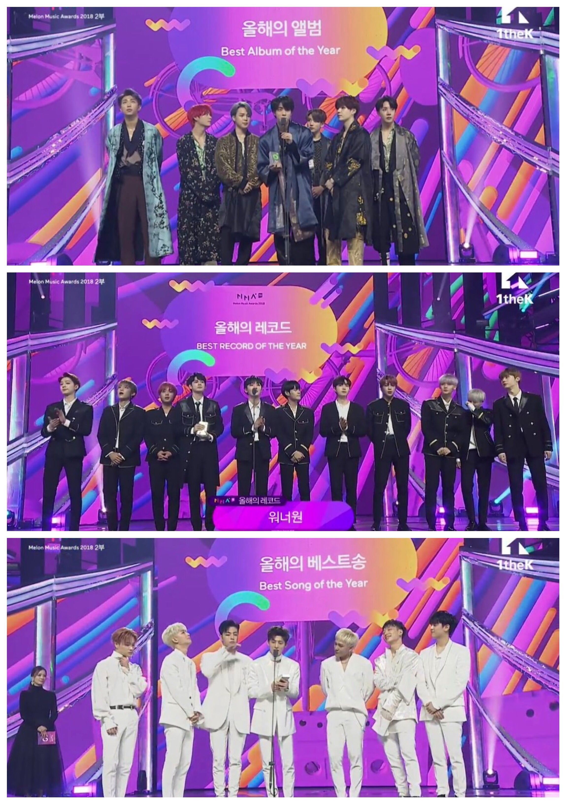 2018 MelOn Music Awards（MMA）、大賞はBTS・Wanna One・iKONの3組が受賞！ - 韓information.