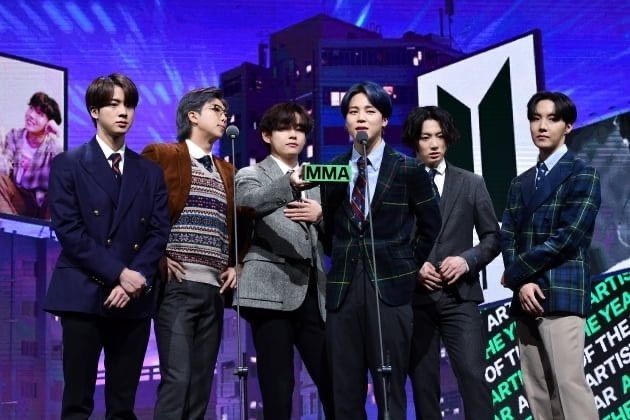 BTS、「MMA 2020」大賞3つすべてを含む6冠を達成…昨年に続き今年も大賞独占！ - 韓information.