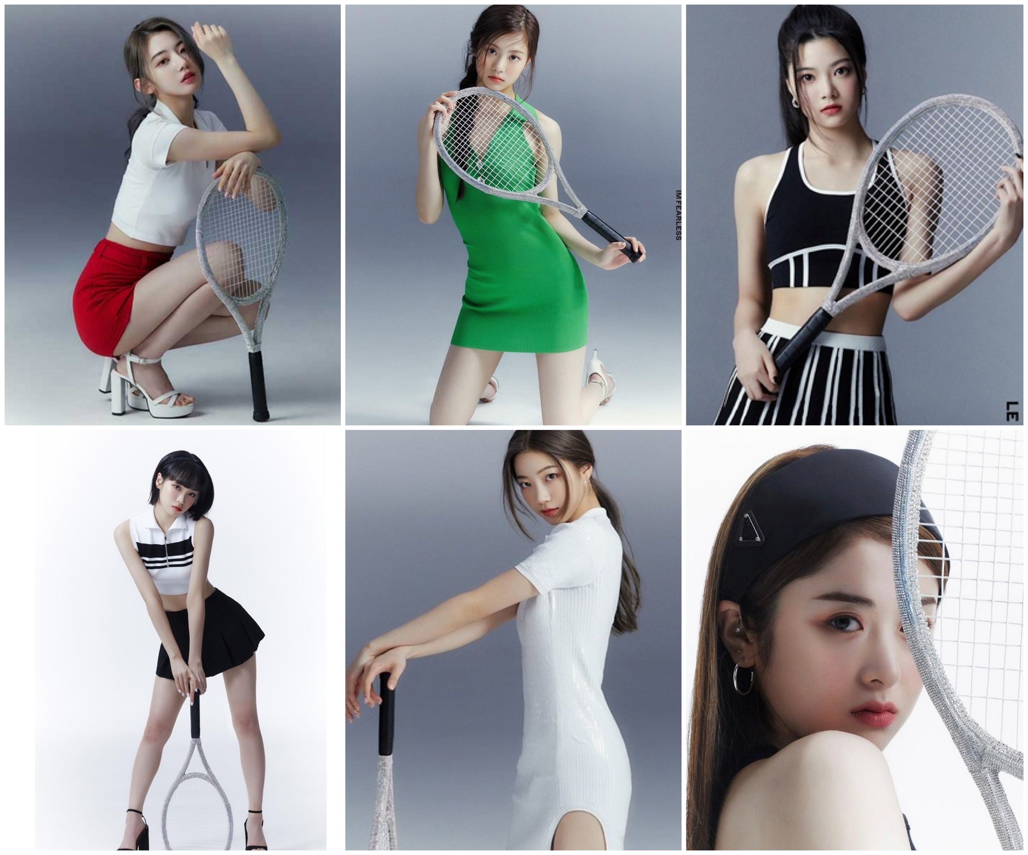 ビジュアルが最強すぎる？LE SSERAFIMのメンバー6人が全員公開…平均年齢19.1歳、平均身長168.8cm！ - 韓information.