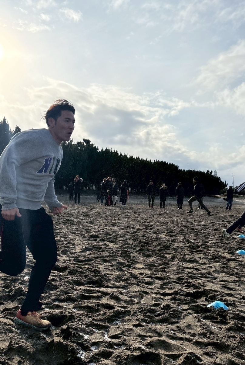 2026 元日特別練習 in 岩瀬浜 - Team.I Official Blog