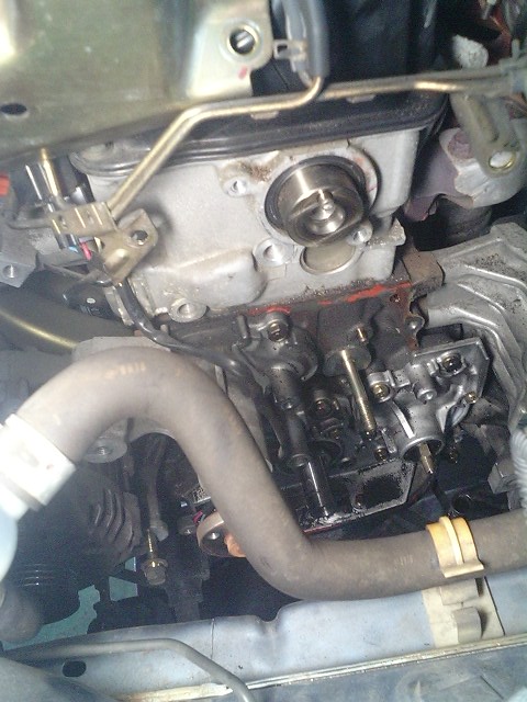 三菱EKスポーツ、H81Wのタイミングベルト交換3G83ターボエンジン - MHOエンジニアリング