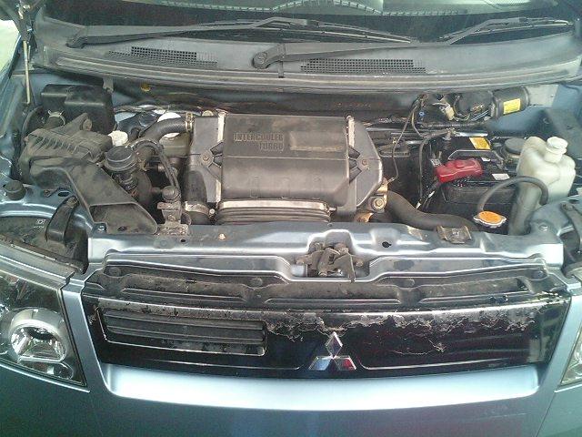 三菱EKスポーツ、H81Wのタイミングベルト交換3G83ターボエンジン - MHOエンジニアリング