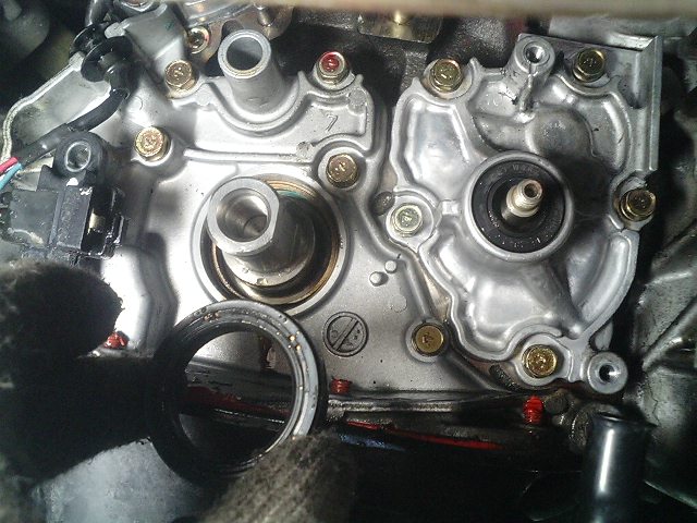 三菱EKスポーツ、H81Wのタイミングベルト交換3G83ターボエンジン - MHOエンジニアリング