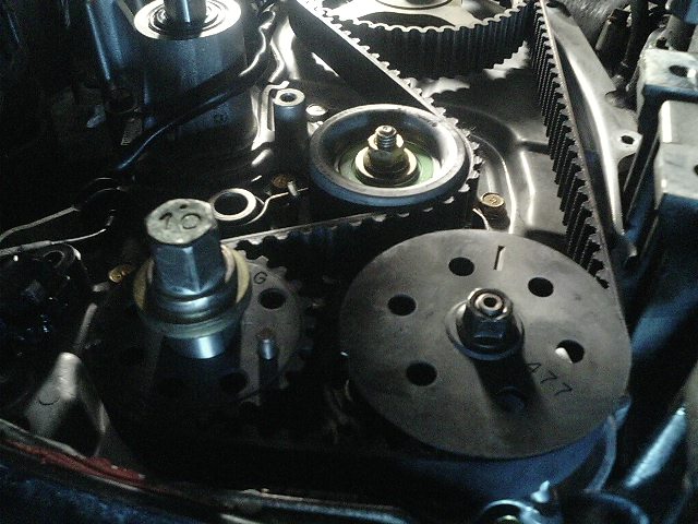 三菱EKスポーツ、H81Wのタイミングベルト交換3G83ターボエンジン - MHOエンジニアリング