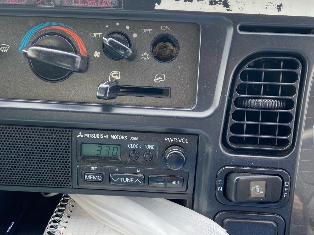 キャンターFE52CB、長く使ってくると高確率でエアコンスイッチがもげる - MHOエンジニアリング