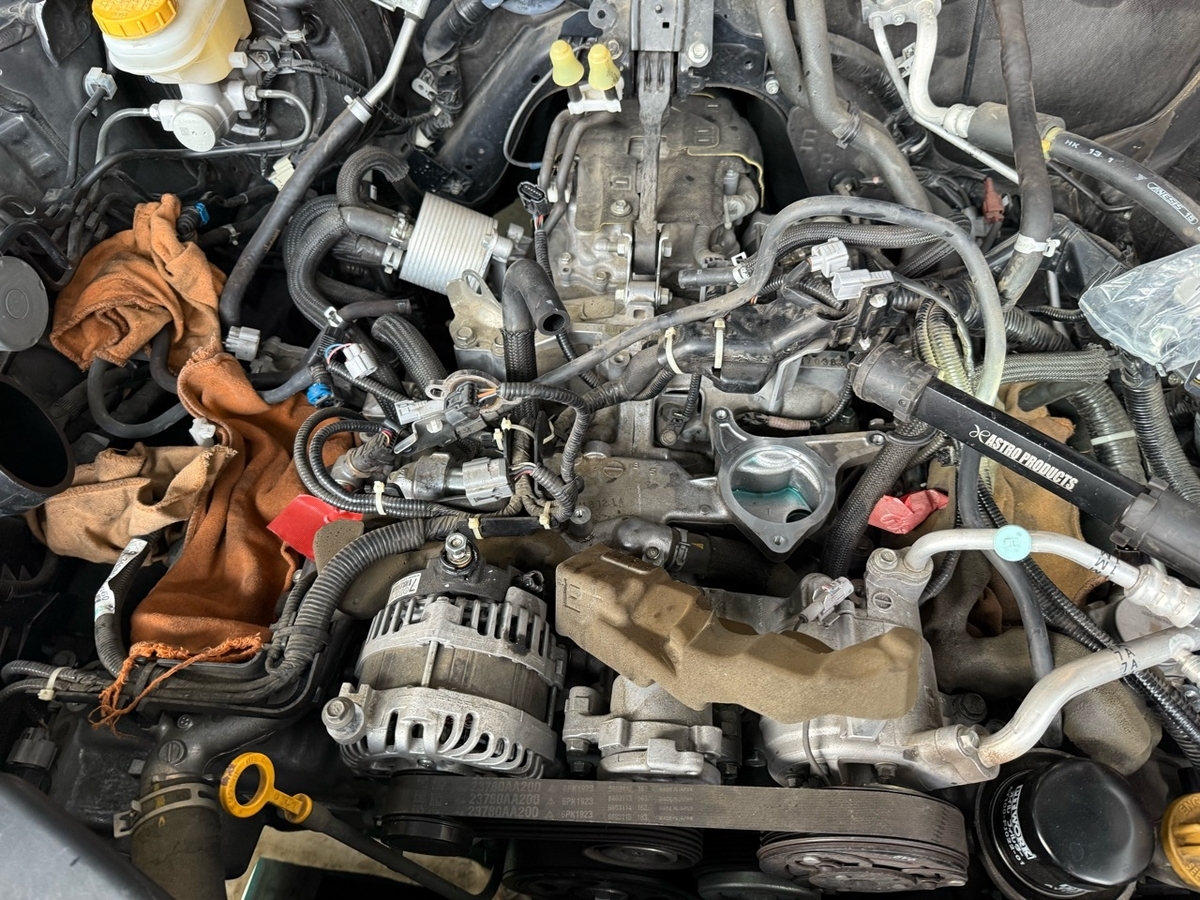 フォレスター、P26A3サーモコントロールバルブの交換 - MHOエンジニアリング