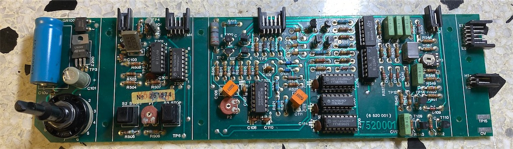 THORENS TD520 外付け電源作成とリフトアップの調整 - osakanatarouのオーディオ修理ブログ