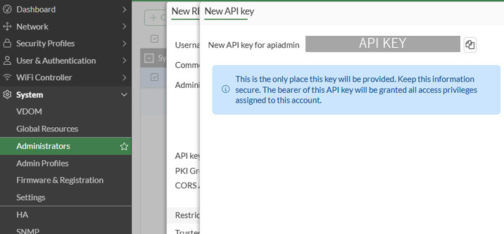 FortiGateバックアップTips：REST APIでConfigを取得し、curlで安全保存 - ゆるっとFortiGate解説