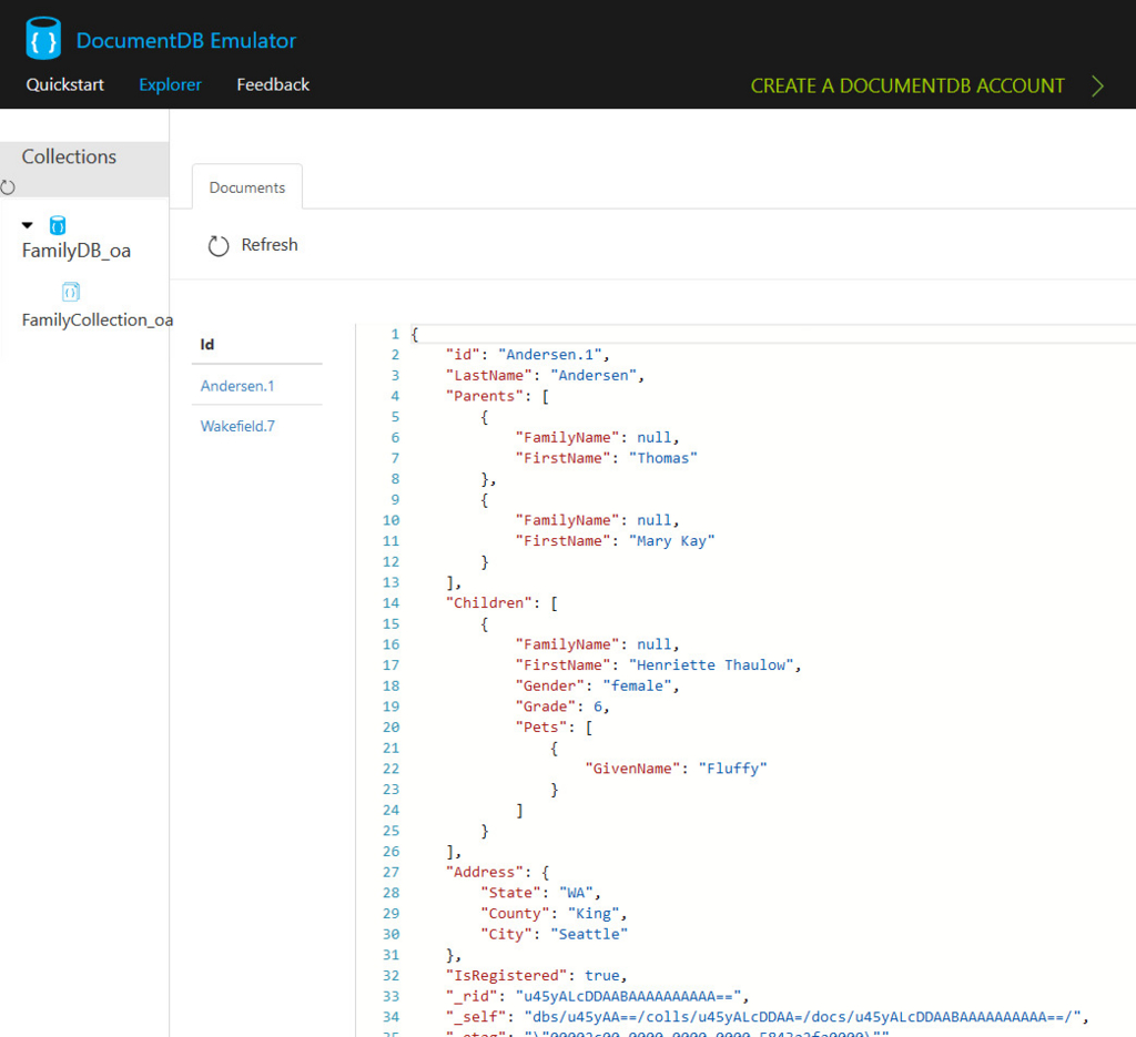 DocumentDB SDK for .NET Core(Preview)を試しつつ、ローカルなDocumentDB環境を作ってみた - つばろぐ
