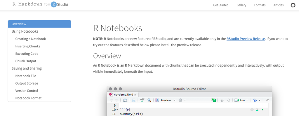 R Notebookを使えるようにしてみる - データサイエンティスト(仮)