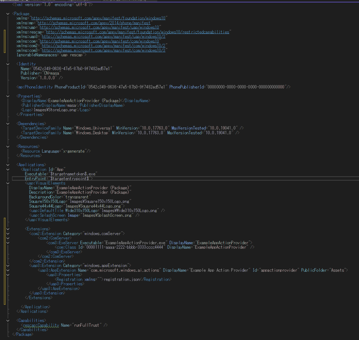 App Actions on Windowsを試す（実験中） - tera1707’s blog