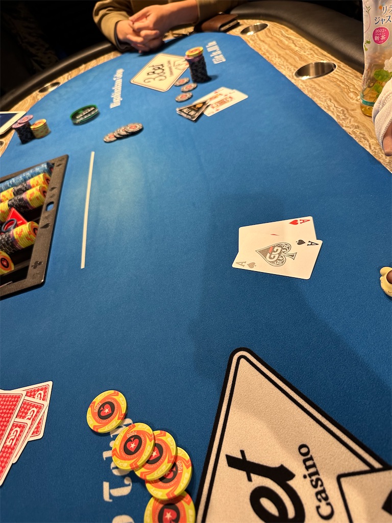 【東中野3BET NEO】火•金のリングDay初日に顔出しました - ポーカー実況アナウンサーてらこのブログ