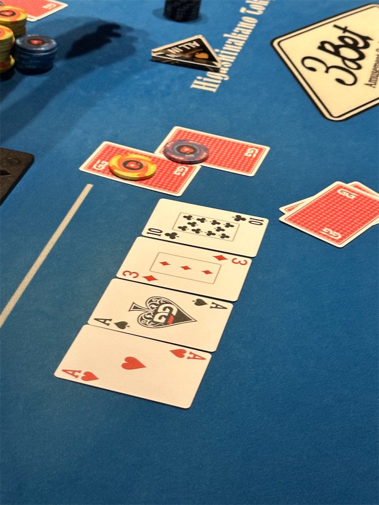 【東中野3BET NEO】オーナー達が集った一夜 - ポーカー実況アナウンサーてらこのブログ