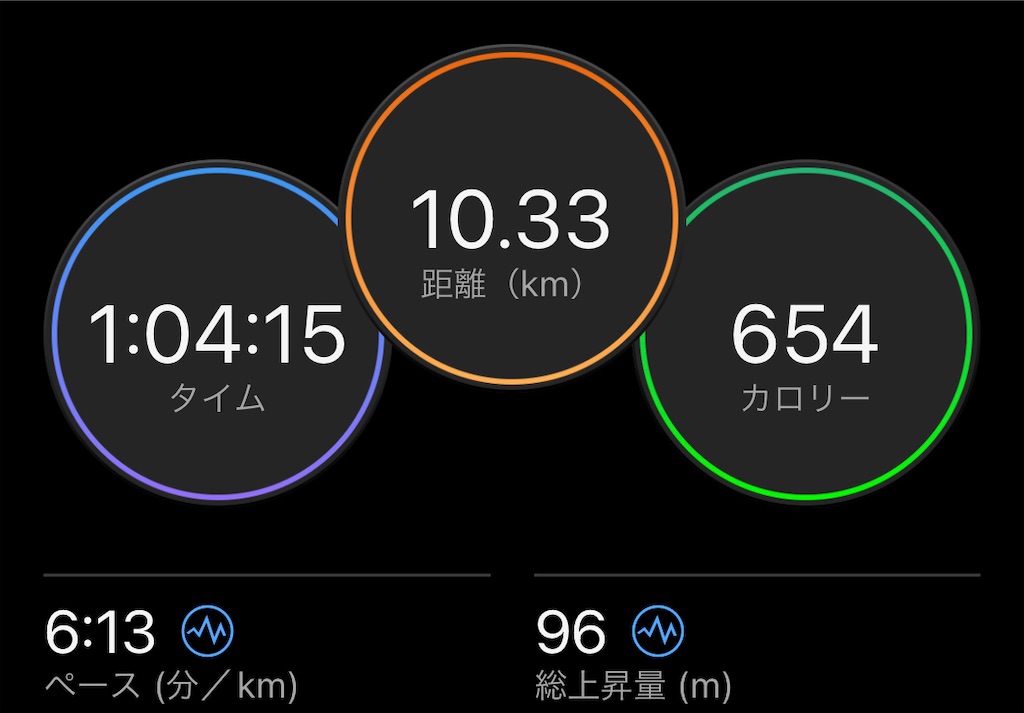 ジョグ10.33kmと7月のまとめ - てつさんのジョギングダイアリー