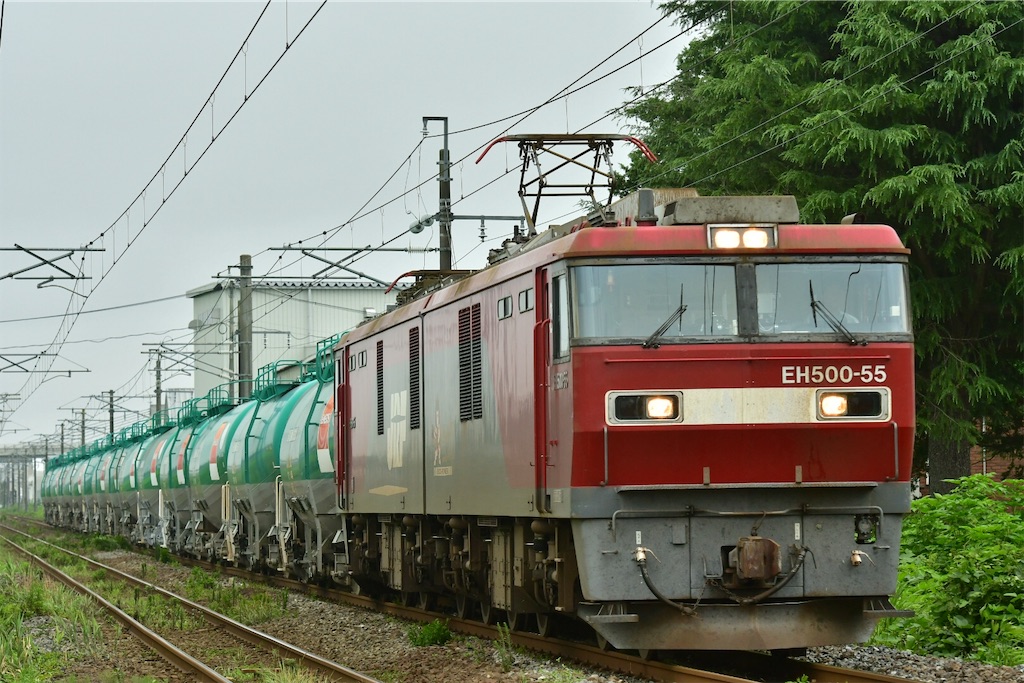 撮り鉄記録 E657系 EH500タキ貨物とか - 鉄分補給