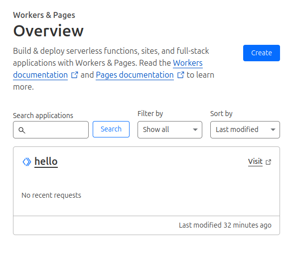 Cloudflare Workersでhello world - Today I Learned