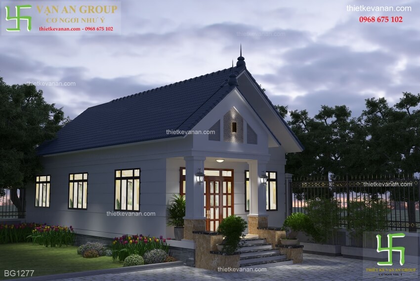 Beautiful grade 4 house model 5x20 - Thiết Kế Vạn An