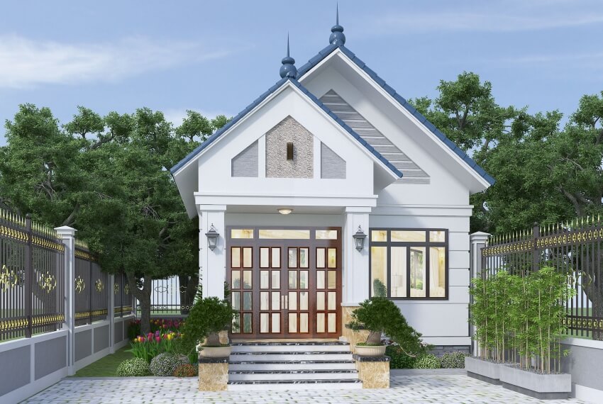 Simple grade 4 house model 5x20 - Thiết Kế Vạn An