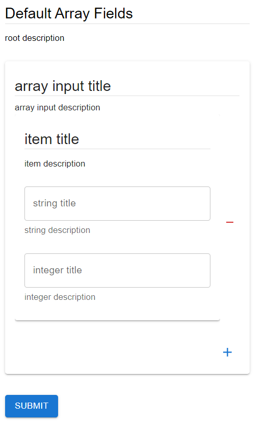 react-jsonschema-formにて、ArrayのTemplateをカスタマイズしてみた - メモ的な思考的な