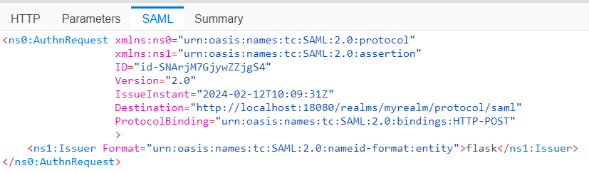 Python + Flask + pysaml2 でSP、KeycloakでIdPを構築し、SAML2 の SP-initiated フローでSAML認証してみた - メモ的な思考的な
