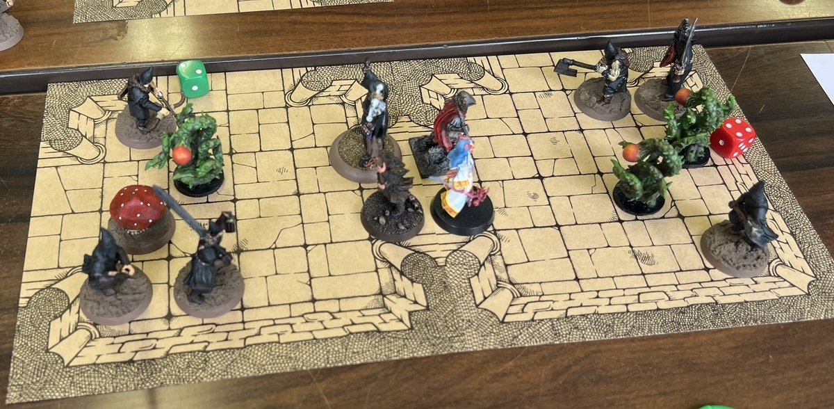 ソロTRPG 「RUNE」を協力型ミニチュアゲームとして遊んでみる。（テストプレイ2023/04/30） - パンダはカワイイから仕方ない