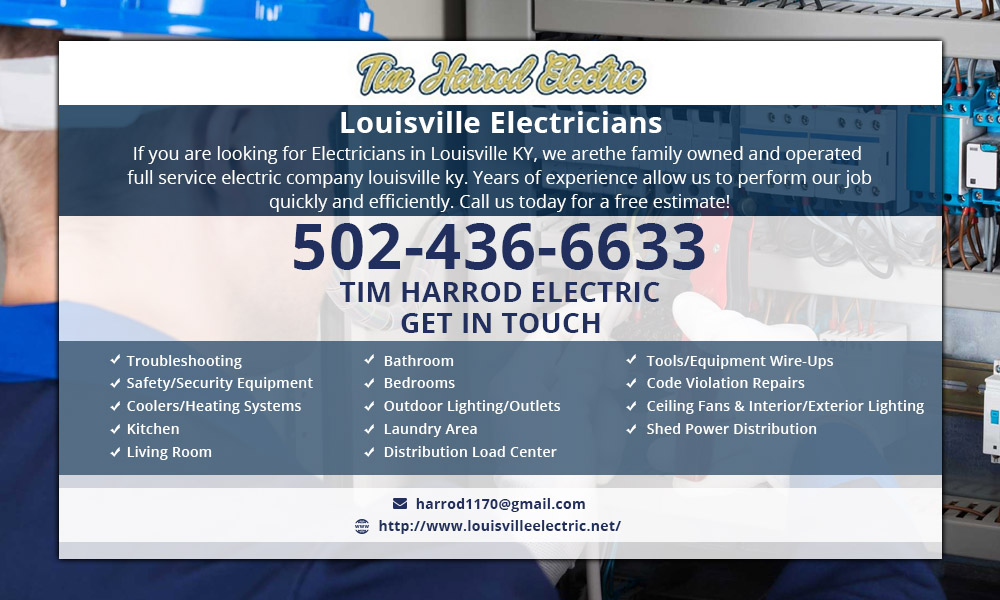 Electrician in Louisville - timharrodelectric’s diary