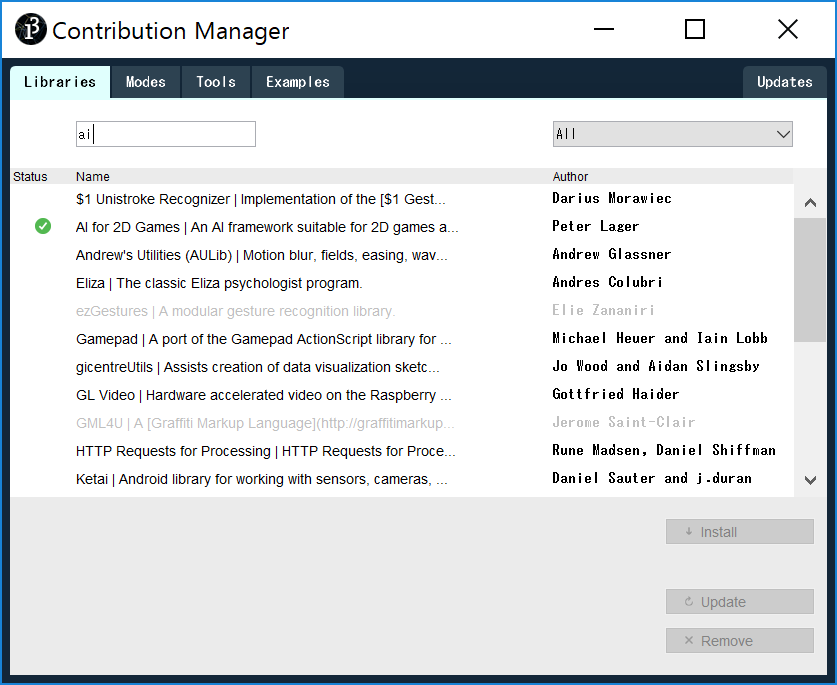 ProcessingでAIしてみる - kitao's blog