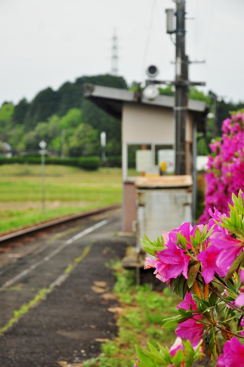 姫新線:西勝間田駅 (にしかつまだ) - tkmov(バイクとローカル線と)