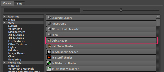 【Maya】ShaderFXで作ったMaterialを使いまわす - するめとめがね