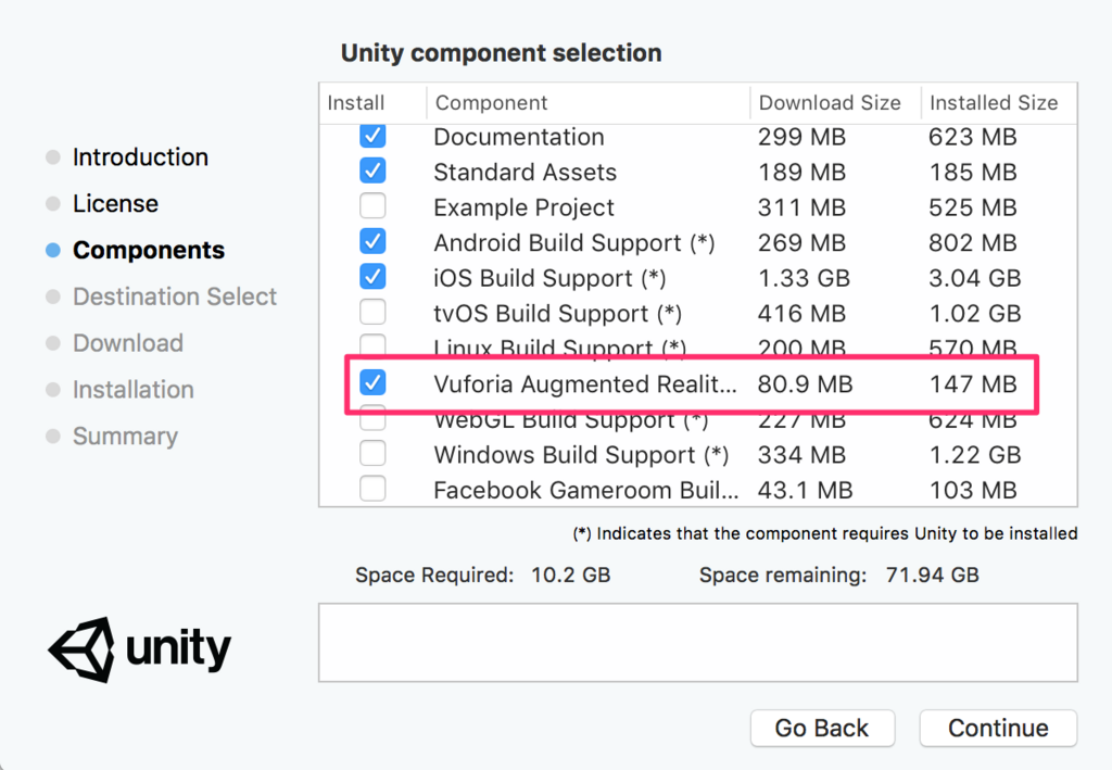 【Unity】【AR】Unity2017.3+Vuforia7で水平面検知する - するめとめがね