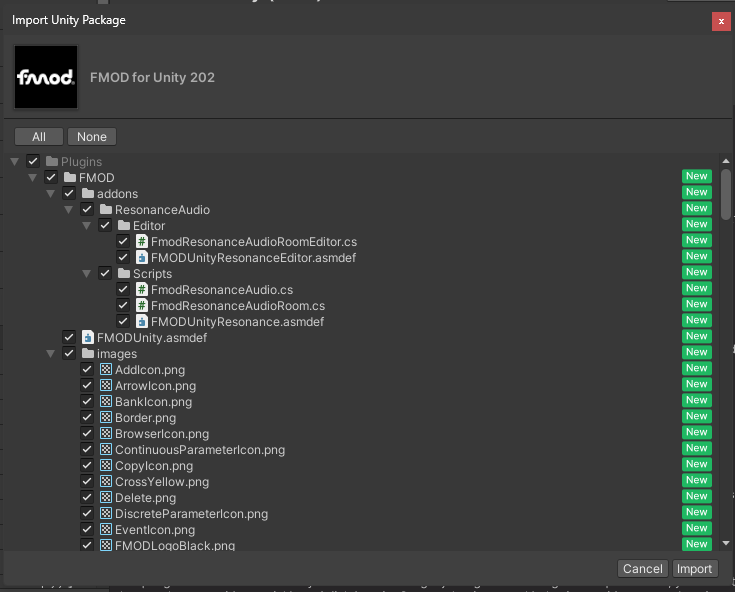 FMOD for Unityの使い方 - ヘンゼルのパンくず
